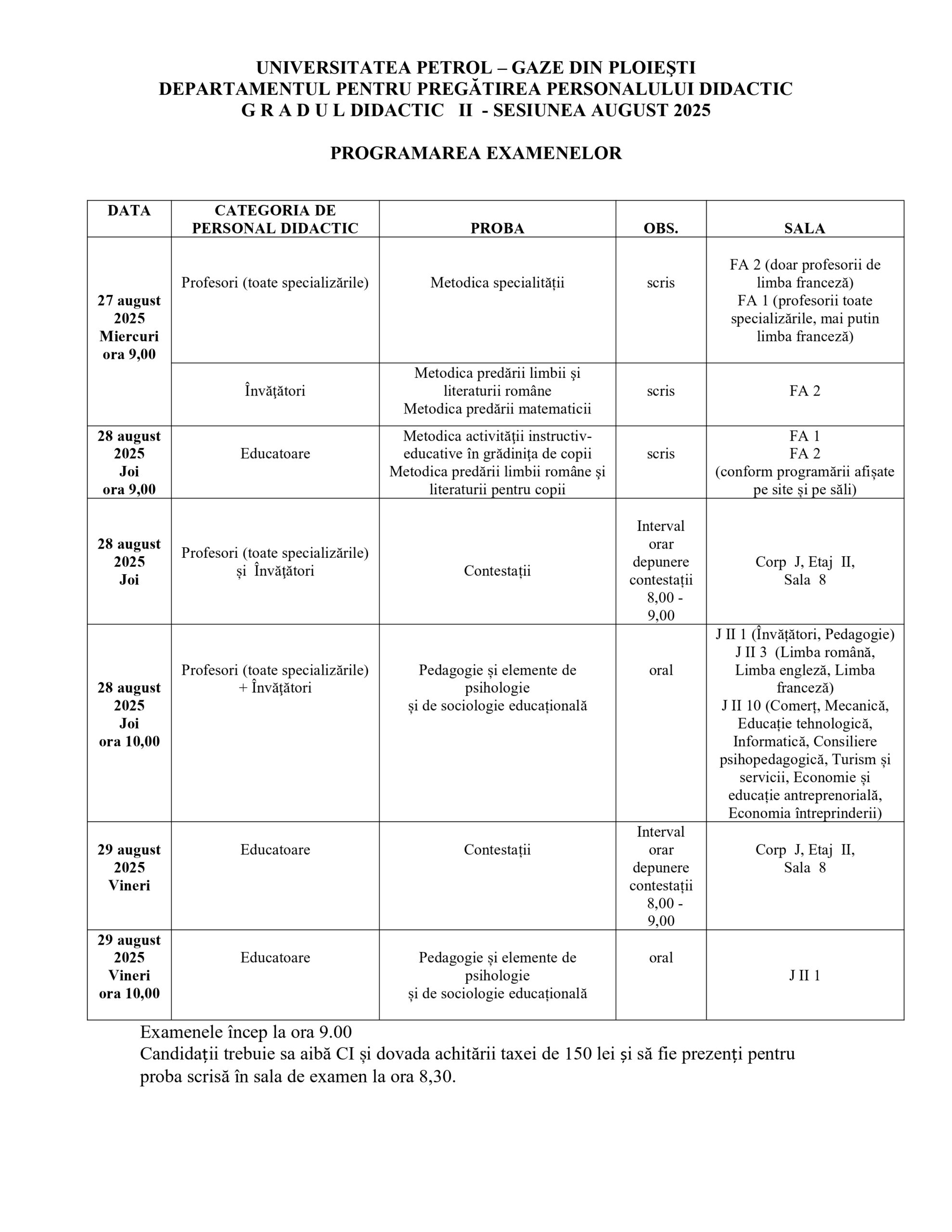 Noutăți – Universitatea Petrol-Gaze Ploiești
