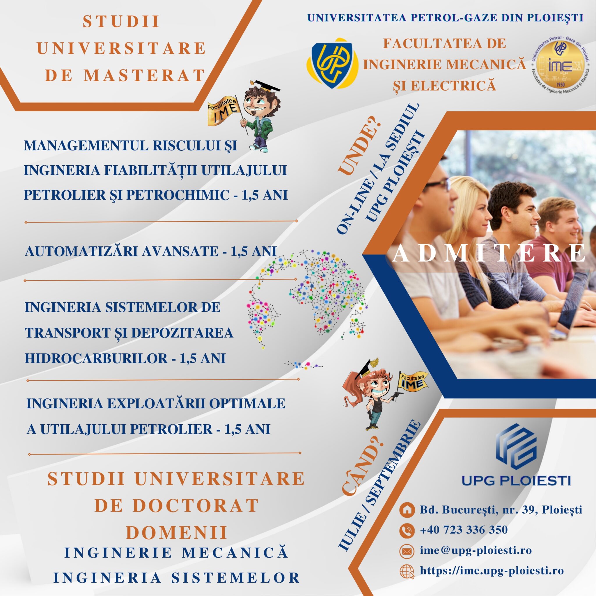 Master 2026 – Universitatea Petrol-Gaze Ploiești
